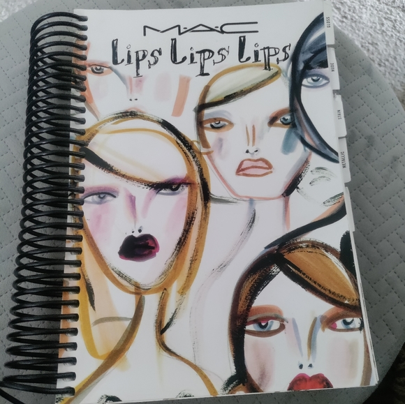 MAC Cosmetics | Office | Mac Cosmetics Artist Lips Lips Lips Book With ...